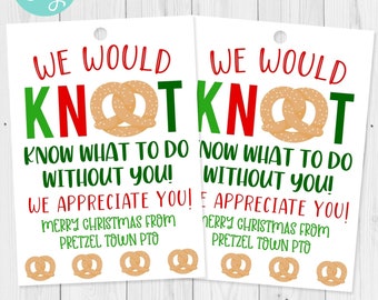 We Are Nothing Bundt Thankful for You Fall Gift Tag Template - Etsy