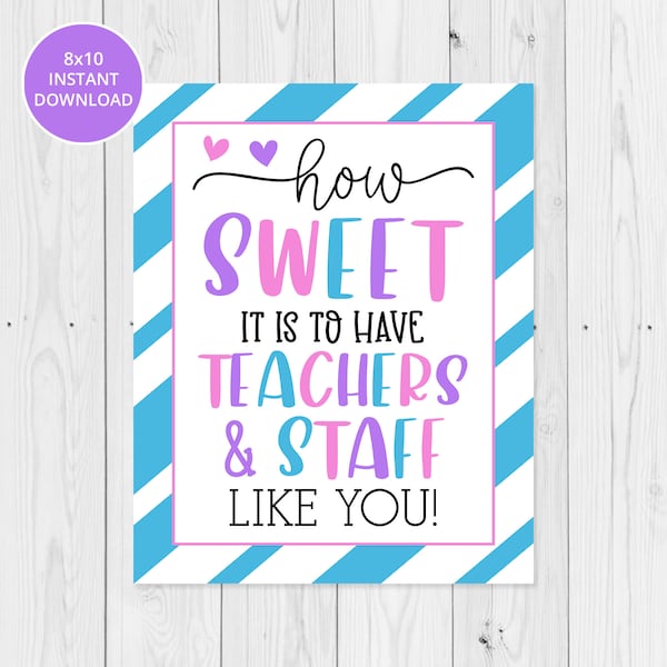 8x10 Printable Sign - Etsy