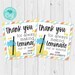 Editable Lemonade Out of Lemons Gift Tag Template, Teacher Appreciation ...
