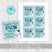 Thank You Snow Much Winter Gift Tag Template (Download Now) - Etsy