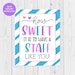 How Sweet It is to Have A Staff Like You 8x10 Printable Sign, Candy ...