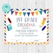 Editable 1st Grade Diploma Template, 1st Grade Completion Certificate ...