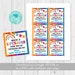 You're A Lifesaver Gift Tag Template, Teacher School Appreciation Tag ...