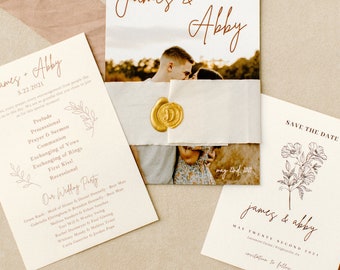 Personalized Wedding Programs - Etsy
