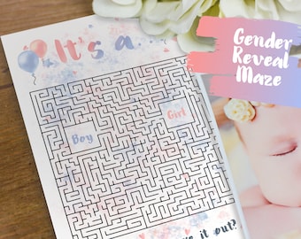 Baby Shower Maze - Etsy