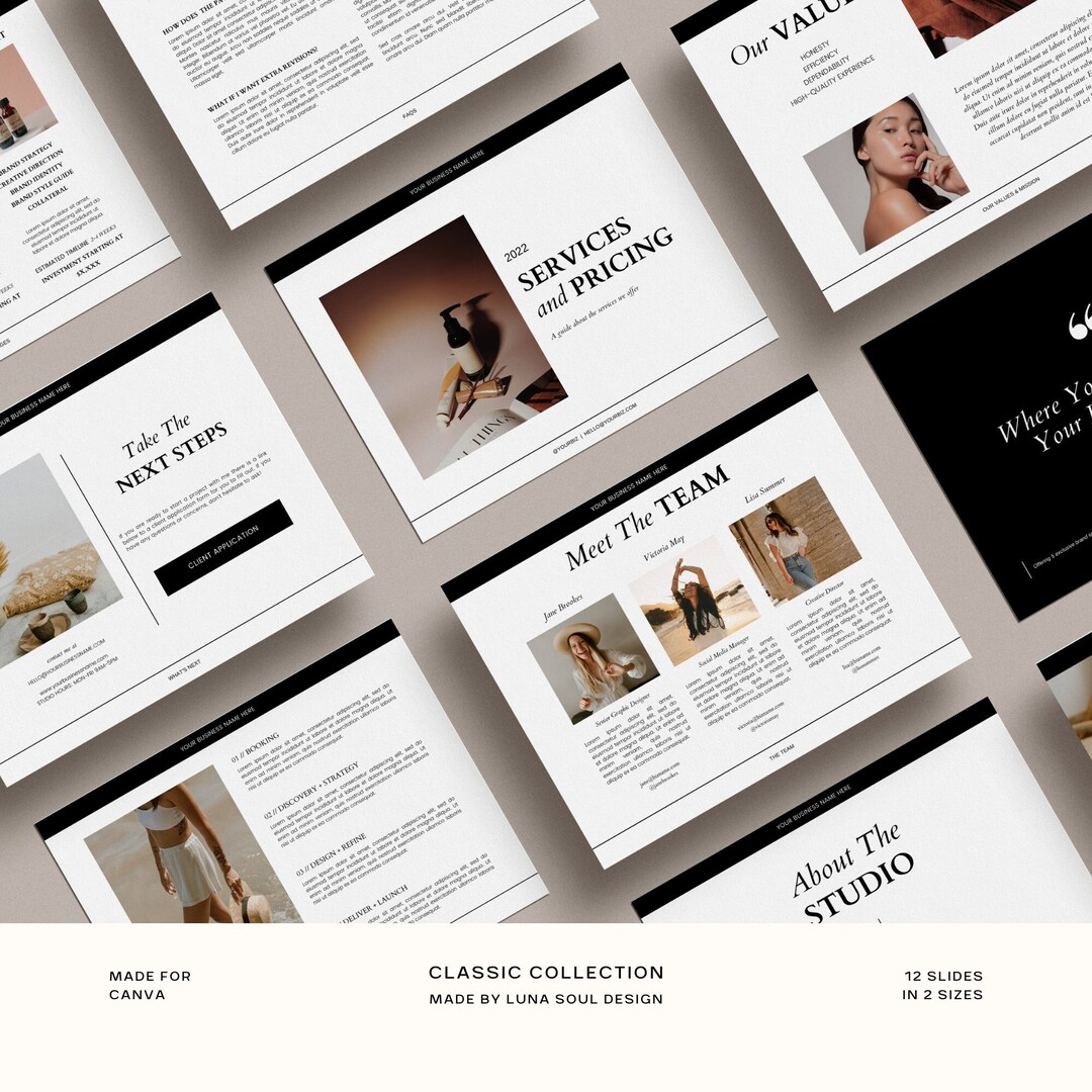 Canva Investment Guide Template: Client Onboarding & Pricing (digital ...
