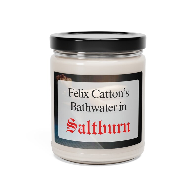 Felix Catton's Bathwater in Saltburn Jacob Elordi Meme Scented Soy ...