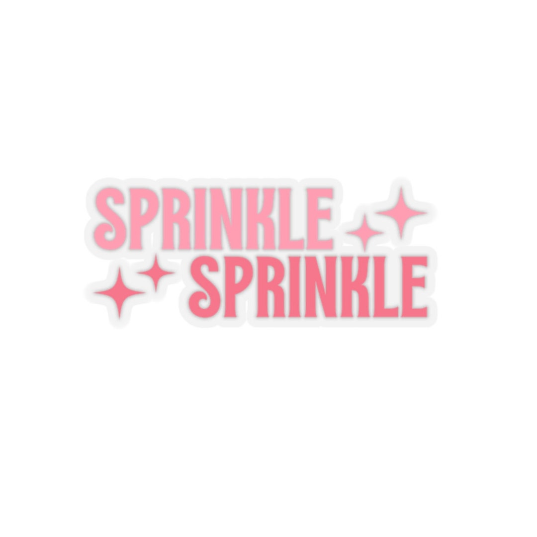 Sprinkle Sprinkle Pink Tiktok Meme Kiss-cut Stickers - Etsy