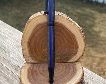 Thin Blue Line Pen - Etsy