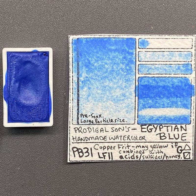 Yinmn Blue Watercolor - Etsy