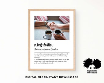 Colleague Definition Poster - Etsy