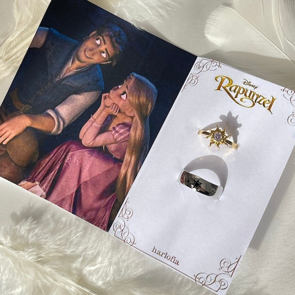 Couple Set Promise Ring - Etsy