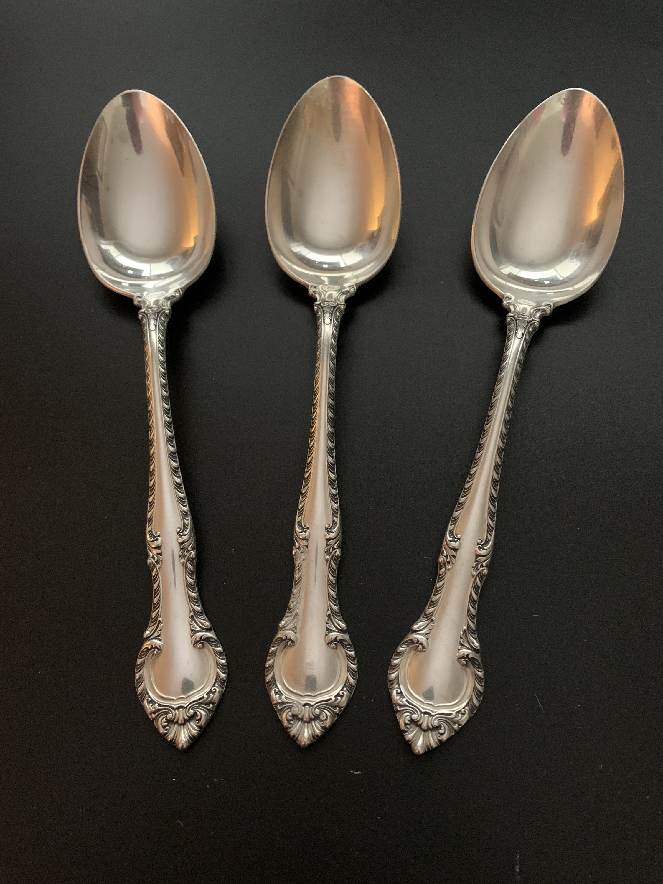 Antique Gorham english Gadroon Sterling Silver Flatware - Etsy