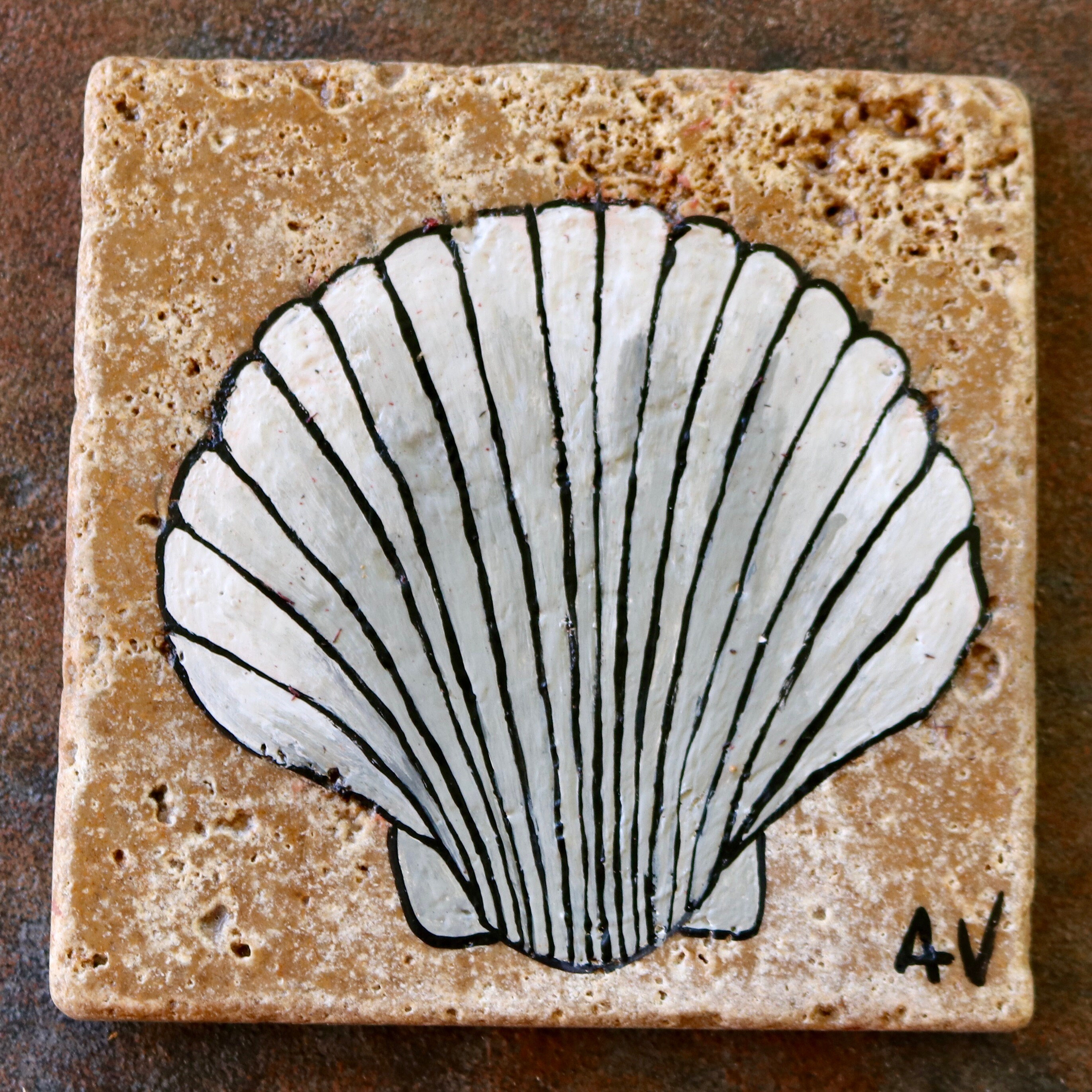 Set of 4 Custom Sea Life Coasters - Etsy