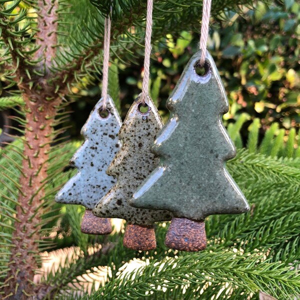 Ceramic Christmas Ornaments Handmade - Etsy