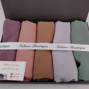 Luxury Hijab Gift Box ,luxury, Perfumed ,premium Collection, Gift Set ...