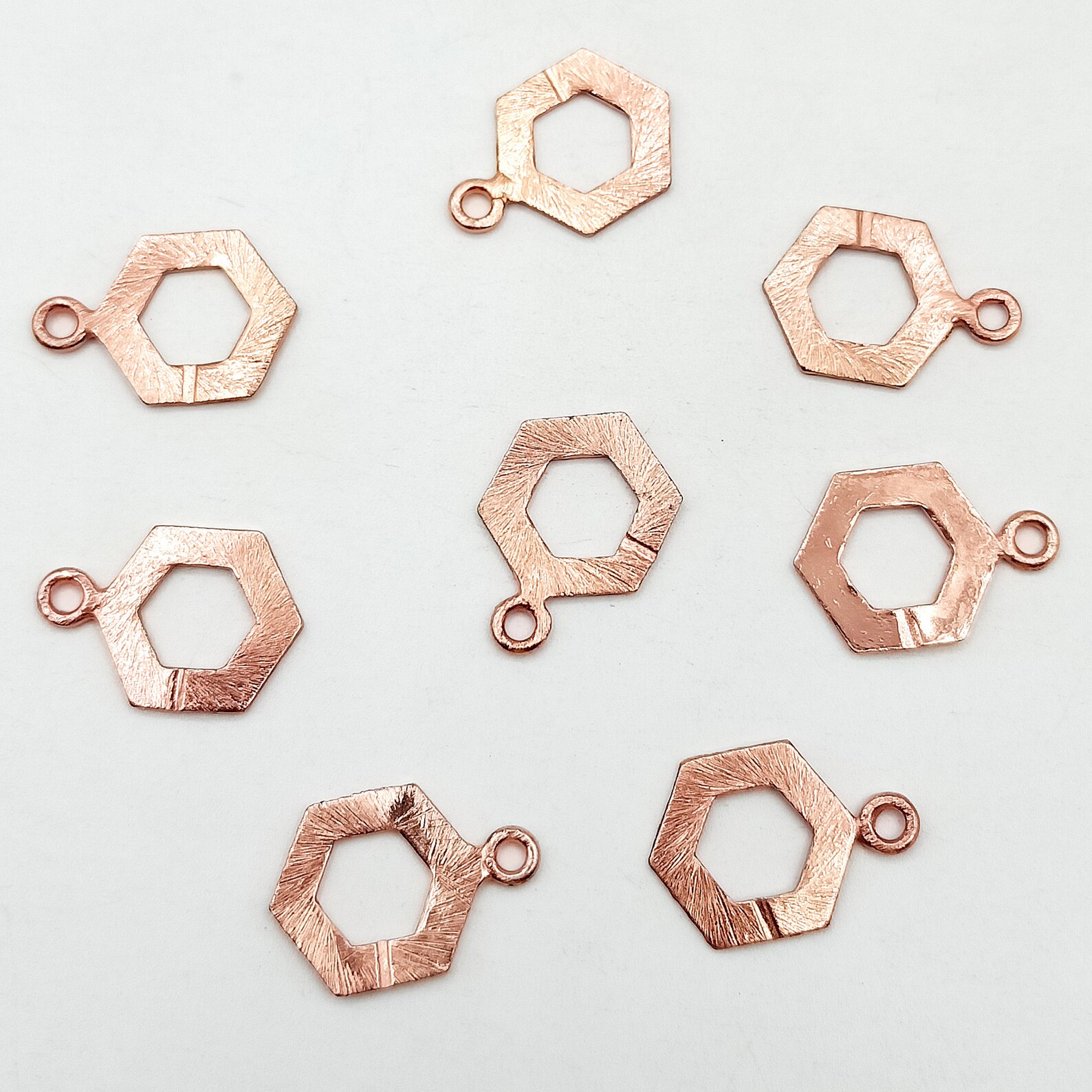 10 Pc Interlink Locks, Sliding Groove Hexagon Shaped Interlock Locks ...