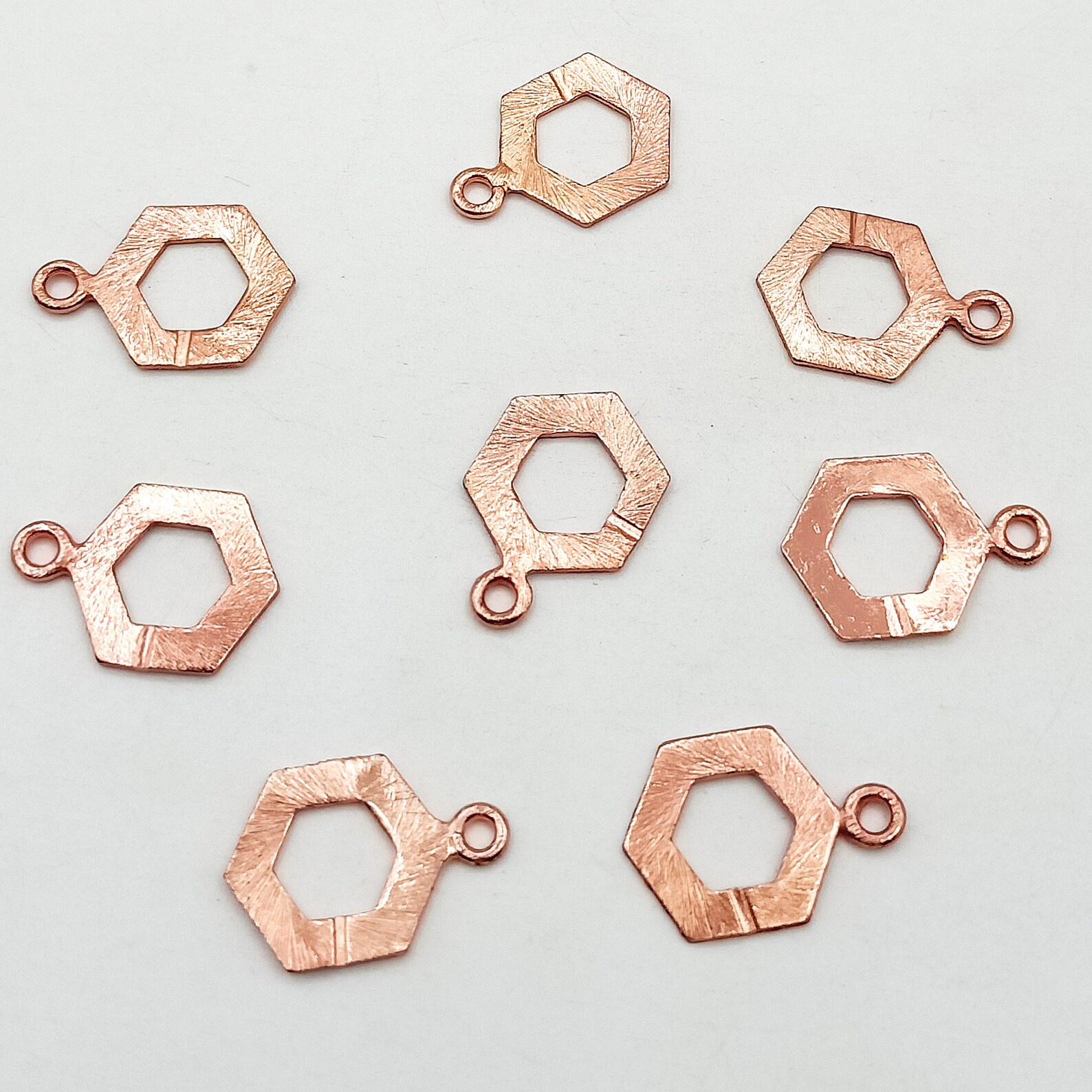 10 Pc Interlink Locks, Sliding Groove Hexagon Shaped Interlock Locks ...