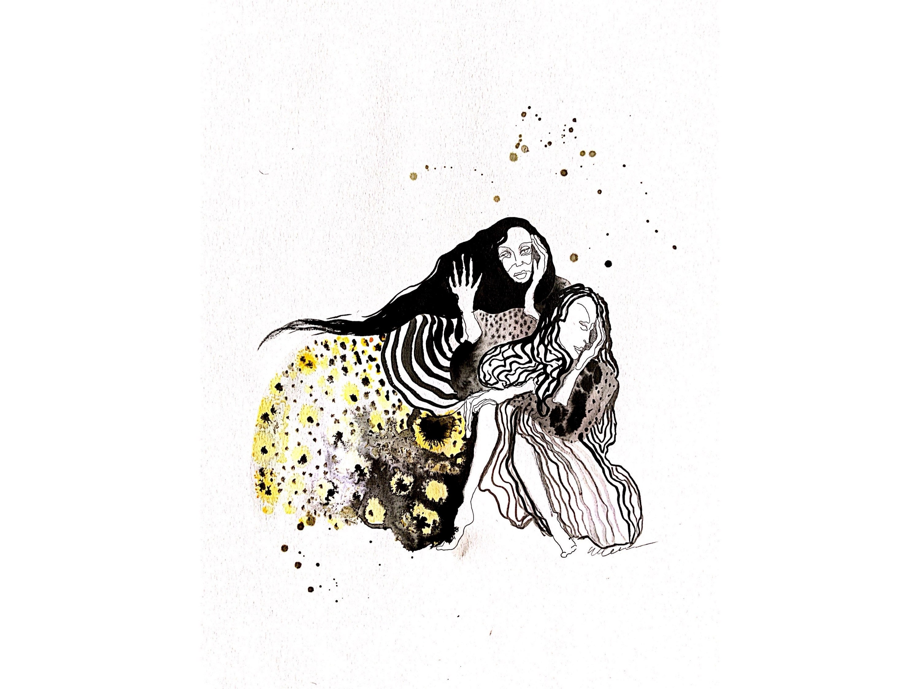 Original Ink Drawing - Etsy