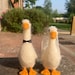 Geese Bride and Groom - Needle Felted Wedding Goose / Anniversary ...