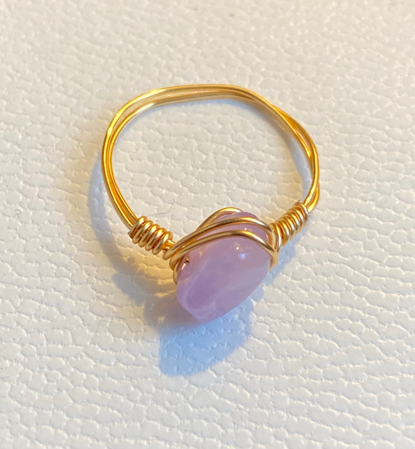 Large Crystal Ring - Etsy