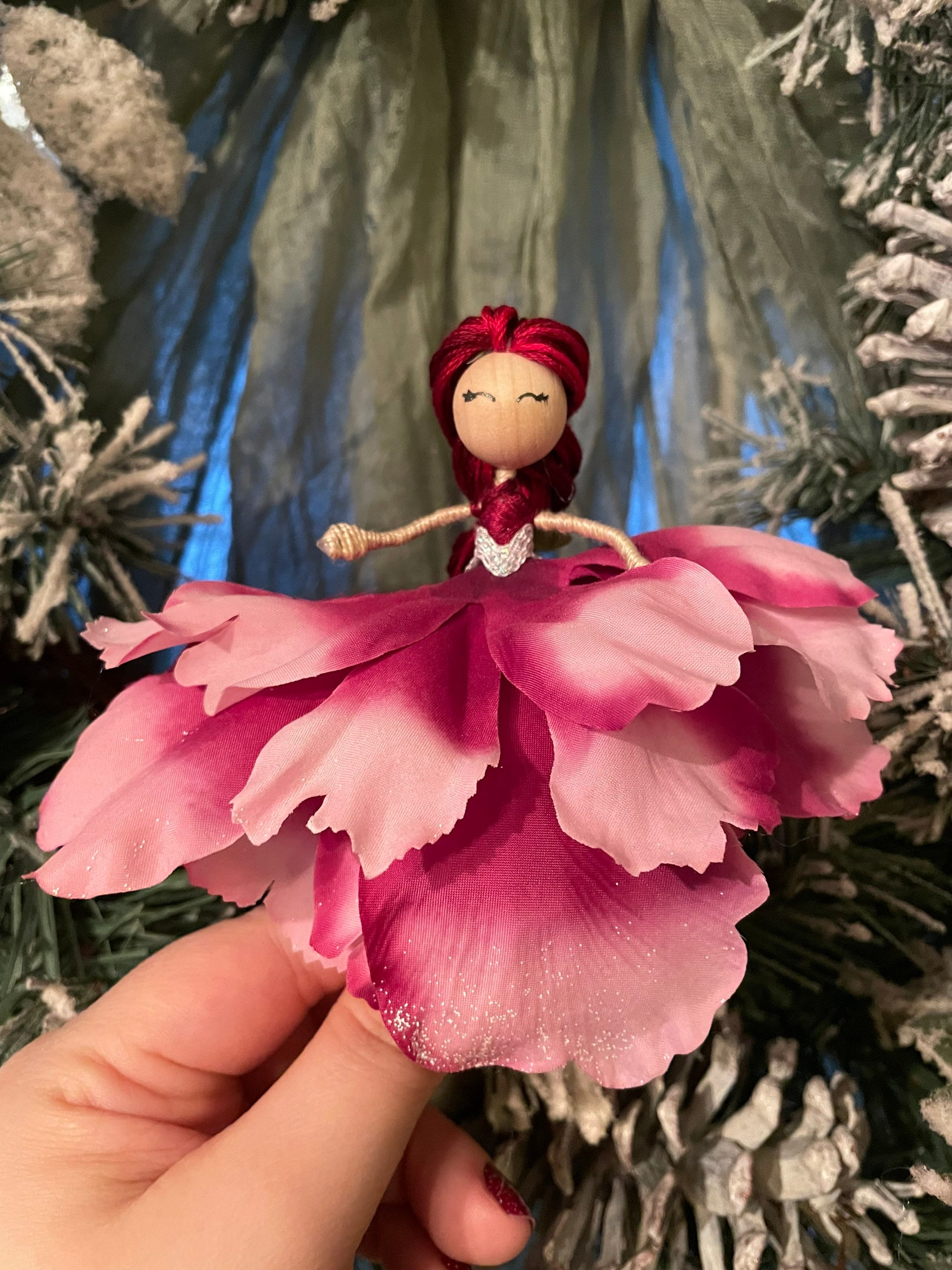 Flower Fairies, Fairy Doll, Flower Fairy Doll, Handmade Fairy Doll ...