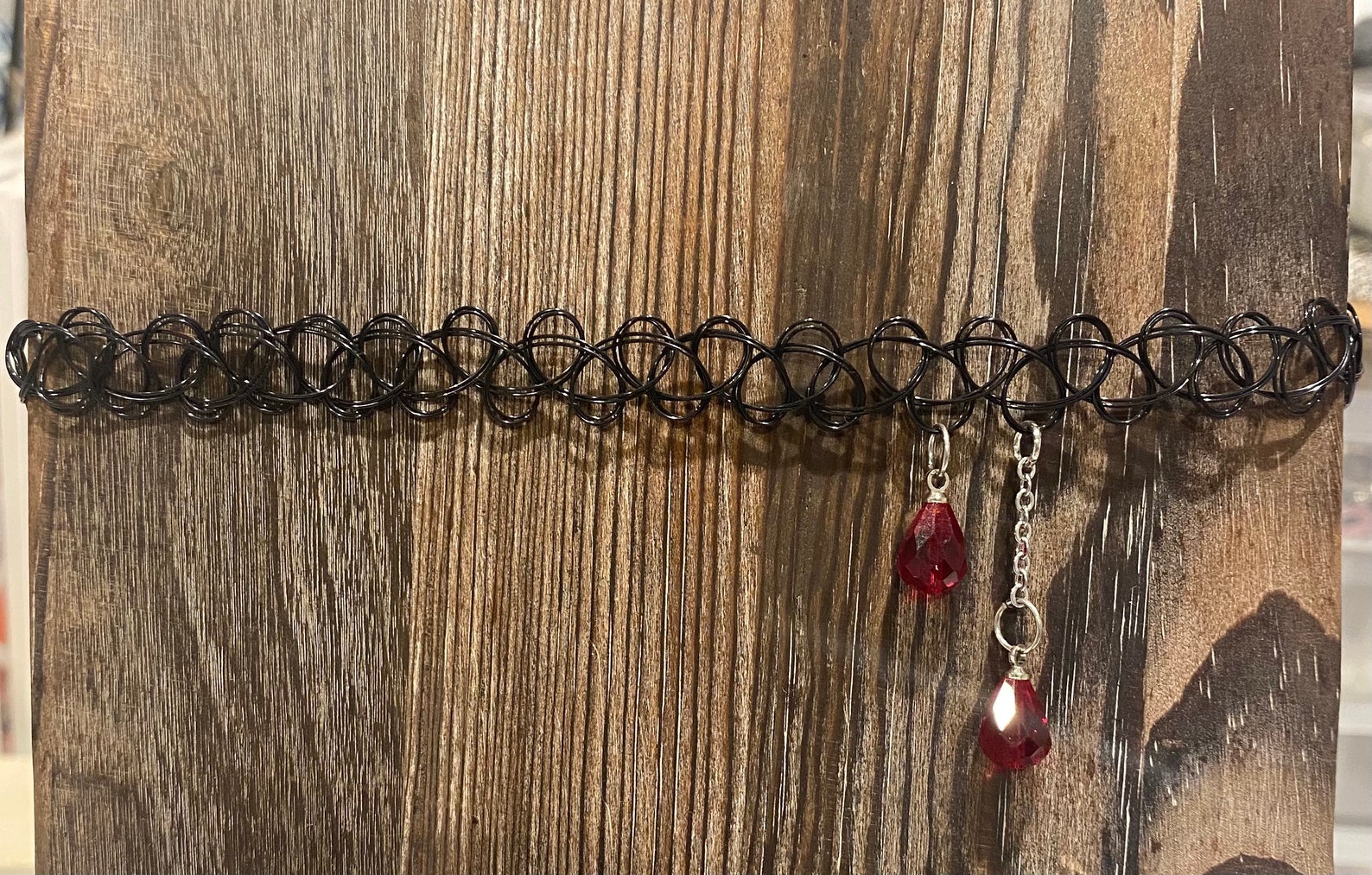 Vampire Blood Drip Necklace the Vampire Diaries Damon - Etsy