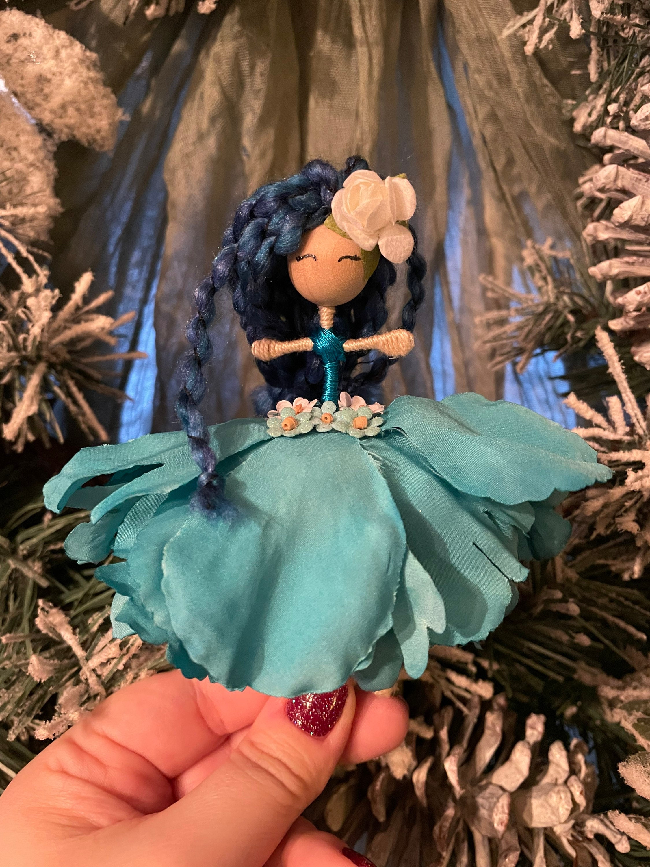 Flower Fairies, Fairy Doll, Flower Fairy Doll, Handmade Fairy Doll ...