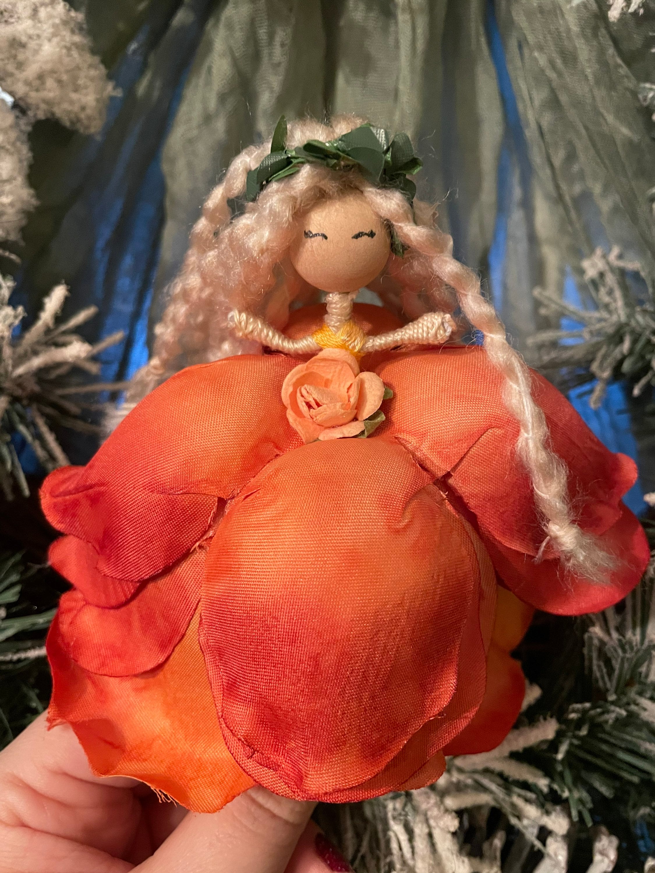 Flower Fairies, Fairy Doll, Flower Fairy Doll, Handmade Fairy Doll ...