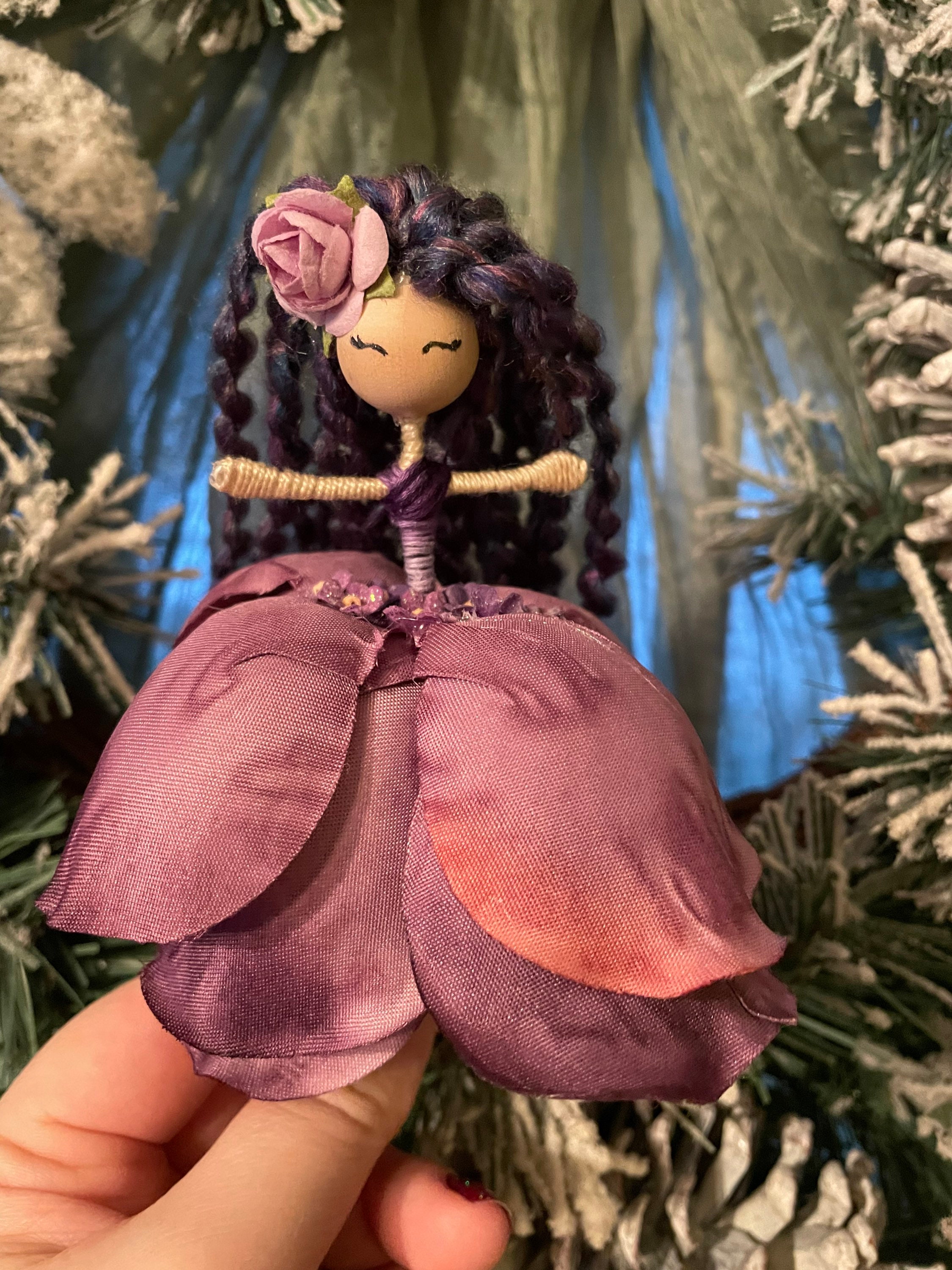 Flower Fairies, Fairy Doll, Flower Fairy Doll, Handmade Fairy Doll ...