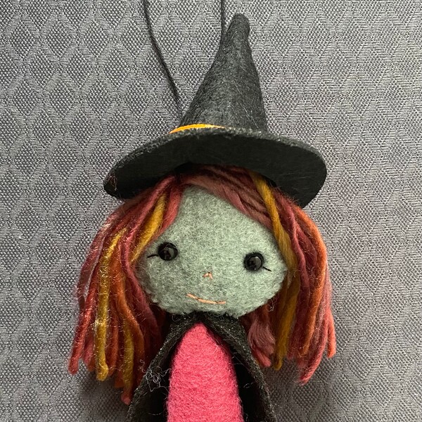 Witch Ornament - Etsy