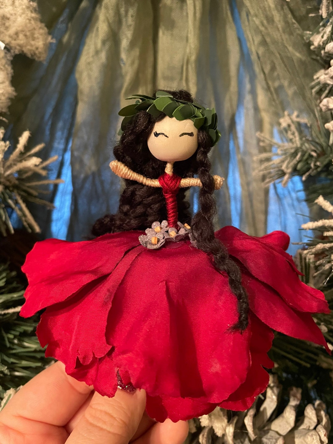 Flower Fairies, Fairy Doll, Flower Fairy Doll, Handmade Fairy Doll ...