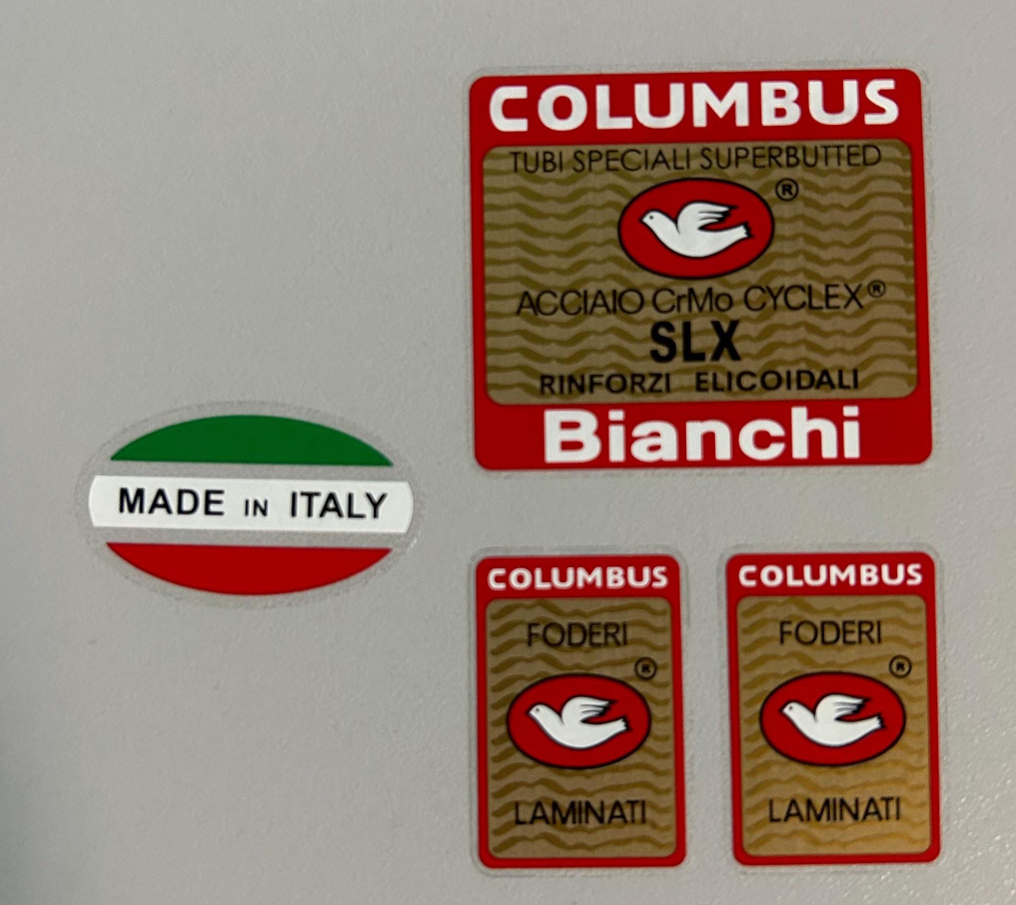 Columbus SLX Decals, Colnago SLX, Bianchi SLX, De Rosa, Prx - Etsy