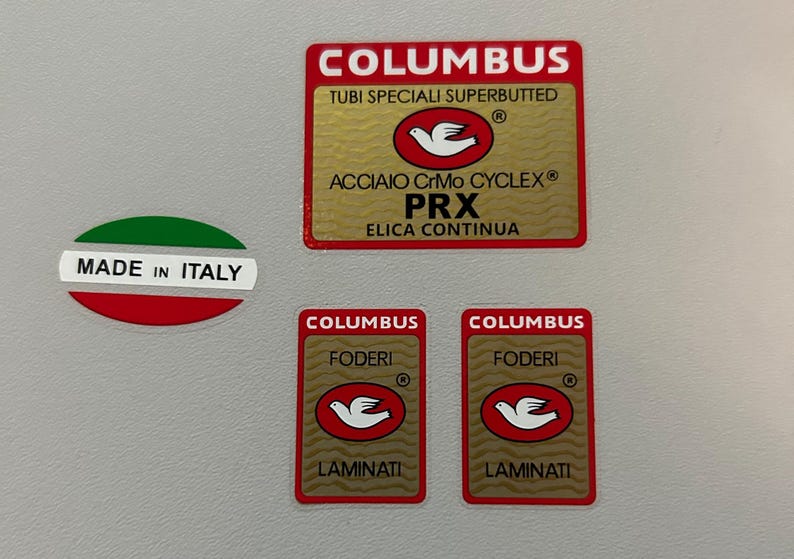 Columbus SLX Decals, Colnago SLX, Bianchi SLX, De Rosa, Prx - Etsy
