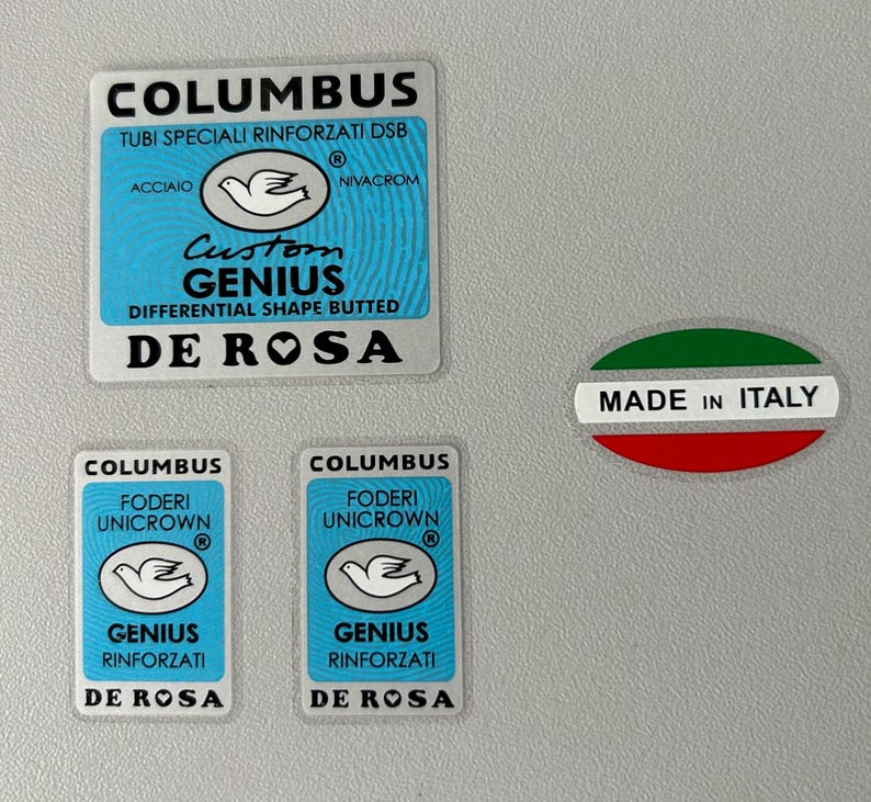 Columbus SLX Decals, Colnago SLX, Bianchi SLX, De Rosa, Prx - Etsy