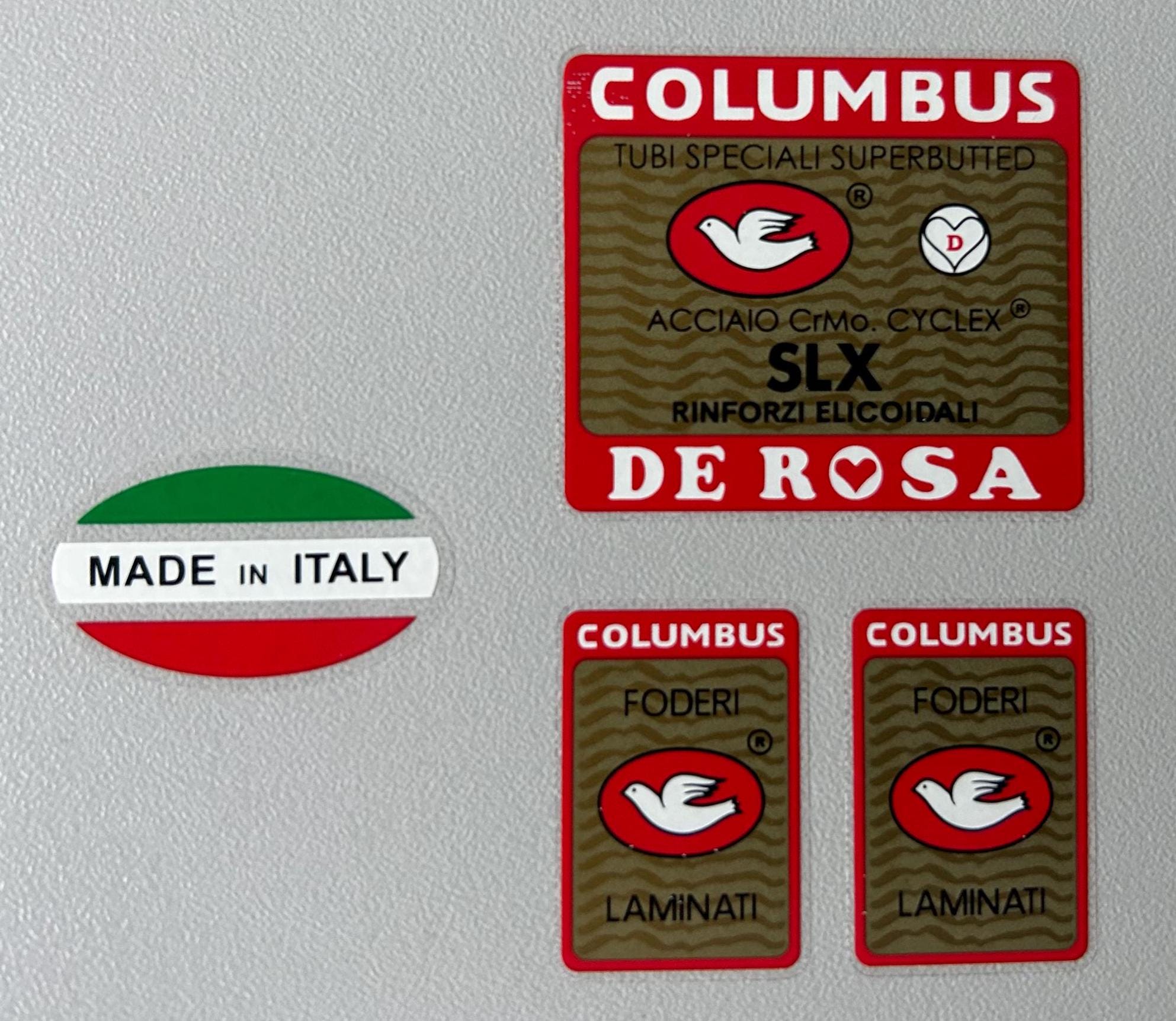 Columbus SLX Decals, Colnago SLX, Bianchi SLX, De Rosa, Prx - Etsy