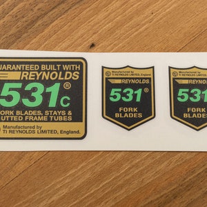 Columbus, Colnago, R 531 Series Decals Stickers, 9 Different Options - Etsy