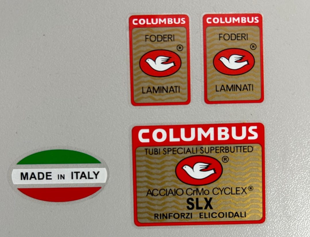 Columbus SLX Decals, Colnago SLX, Bianchi SLX, De Rosa, Prx - Etsy