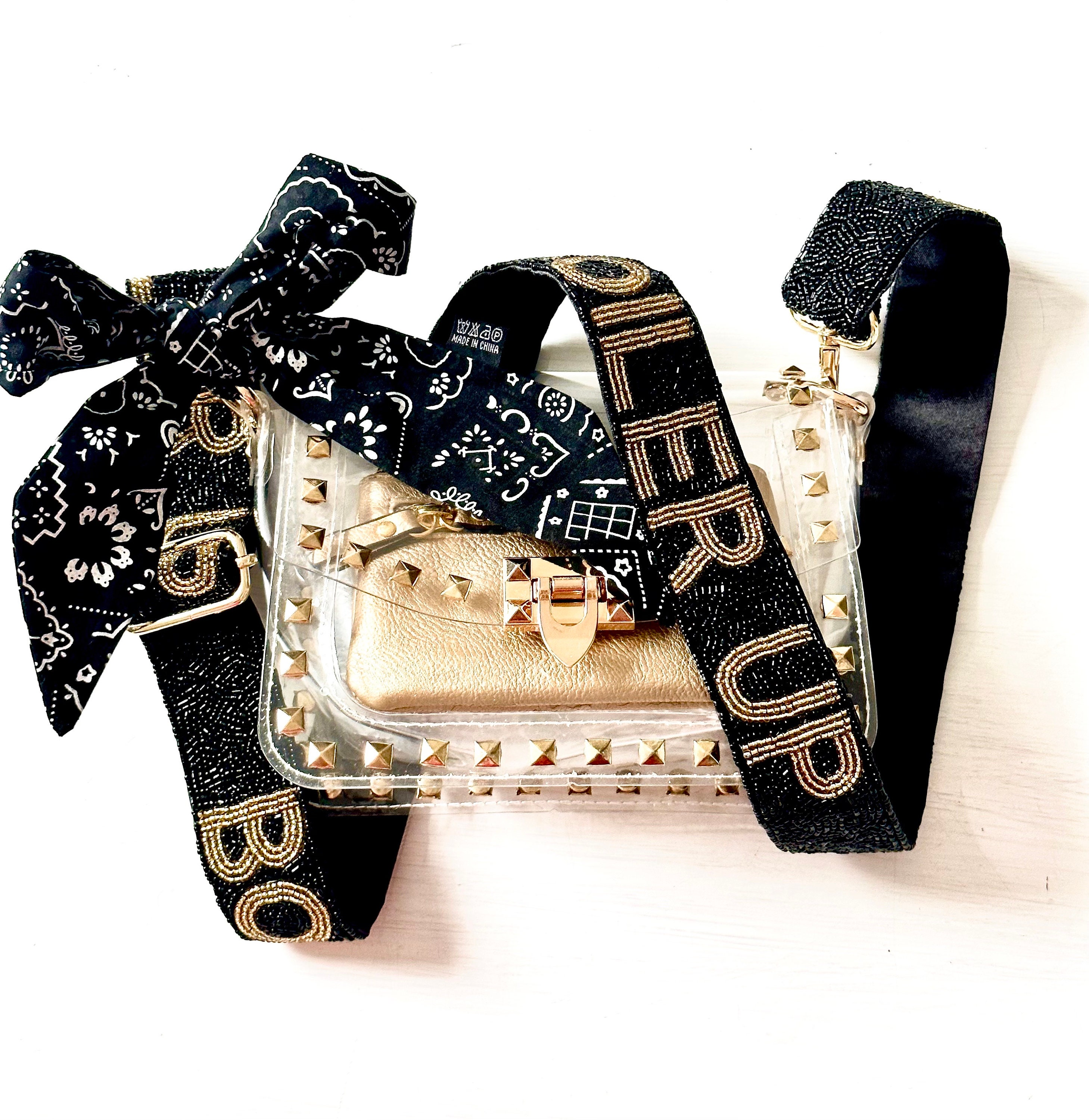 Purdue Stadium Bag Gift Set/boiler up Beaded Strap/clear Bag/stadium ...