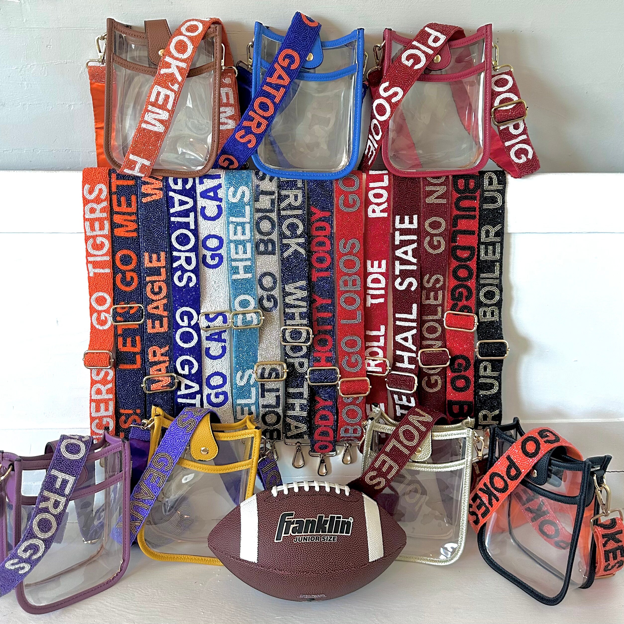 Lexie Clear Stadium Bag/game Day Bag/luxury Clear Bag/stadium Bag ...