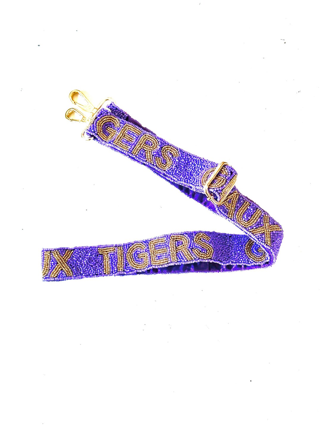 Adjustable Beaded GEAUX TIGERS Gameday Strap/graduation Gifts/gifts for ...