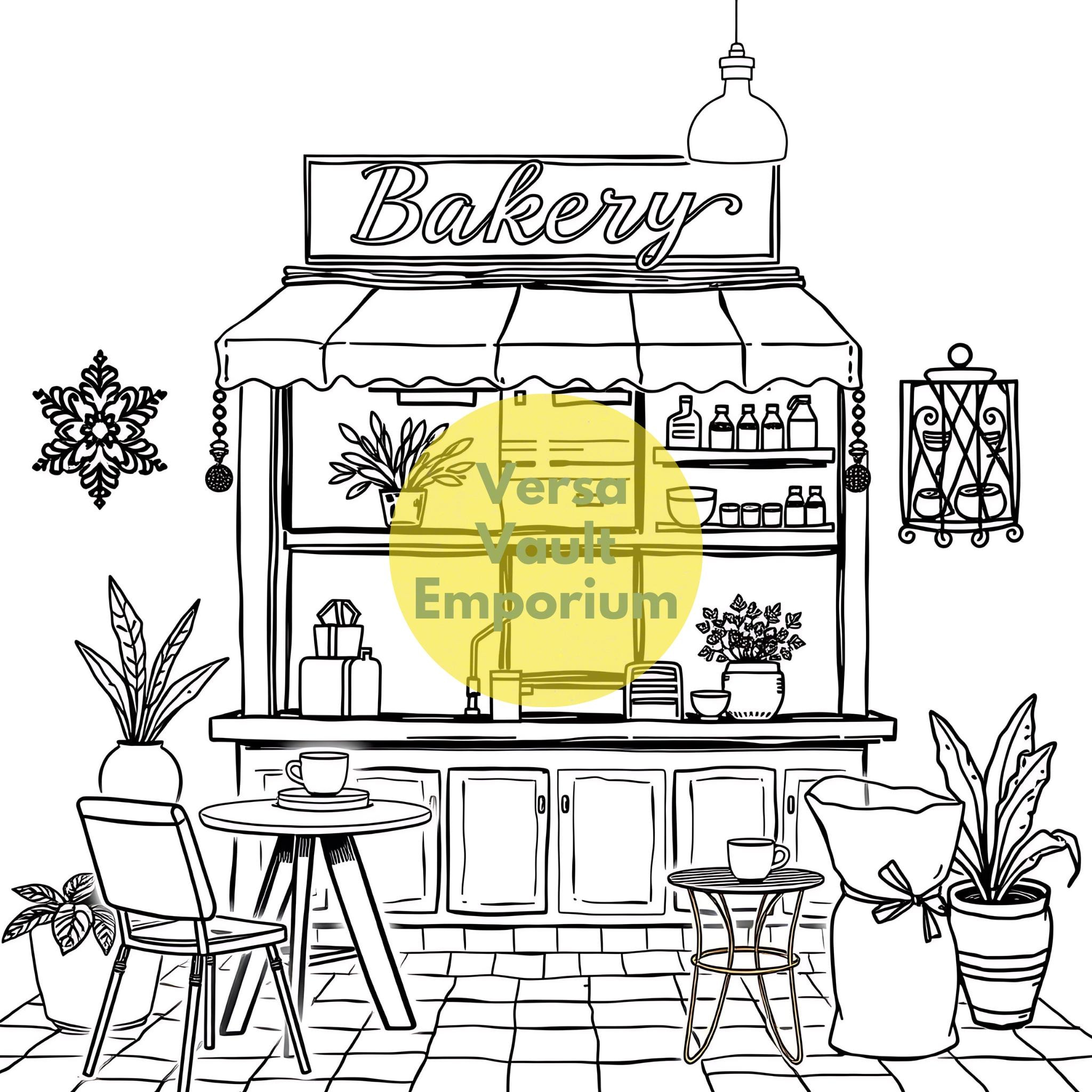 Hygge Place Coloring Pages | Cozy Adult Coloring for Relaxation ...