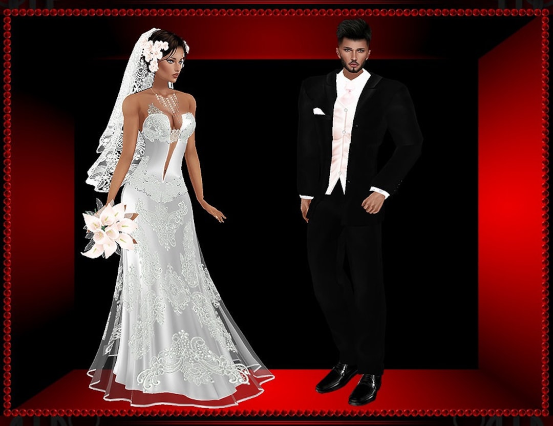 IMVU Files, Wedding Bundle ,couple,digital - Etsy