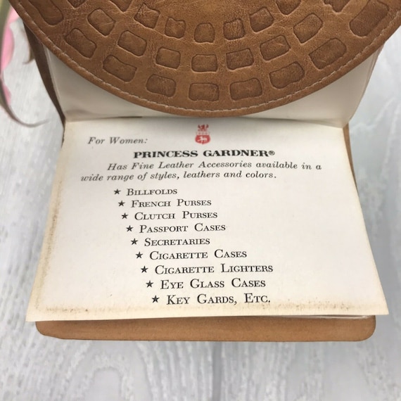 Vintage Princess Gardner Brown Folding Leather Wallet… - Gem