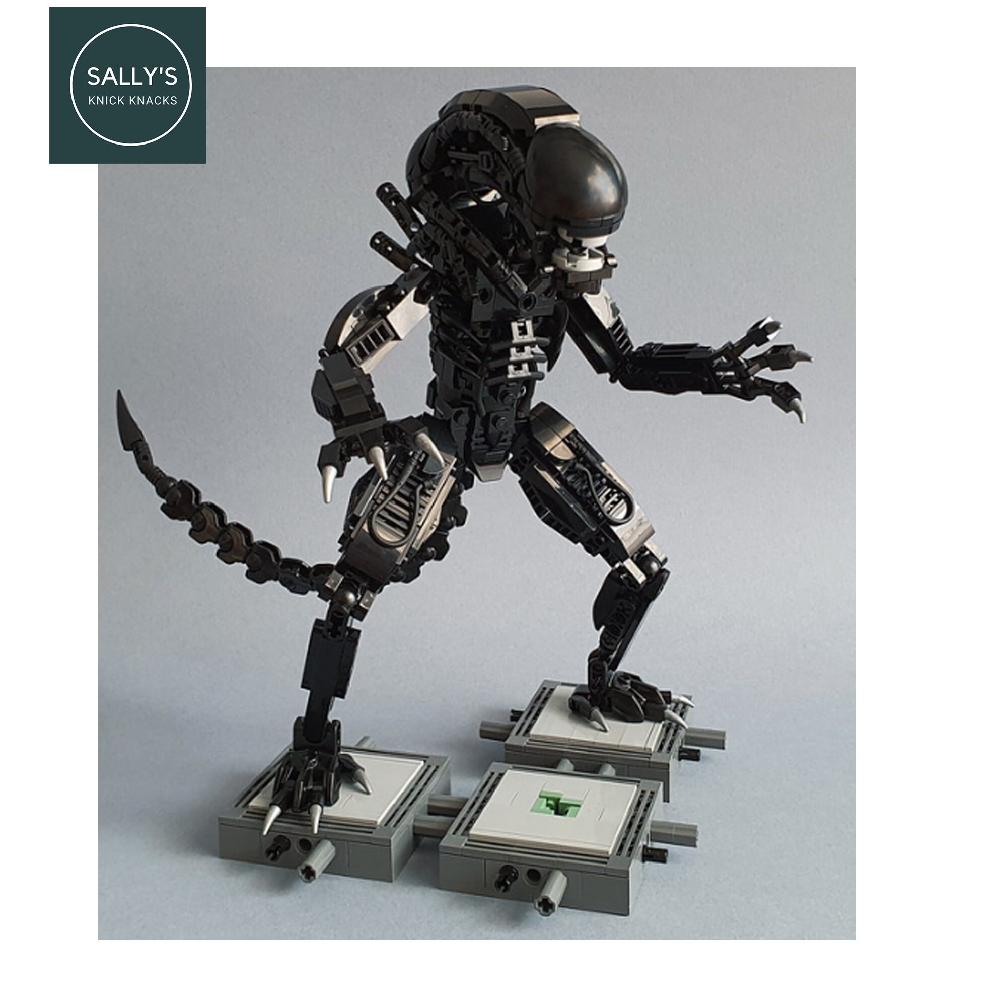 Alien Xenomorph Brick Set Moc - Etsy