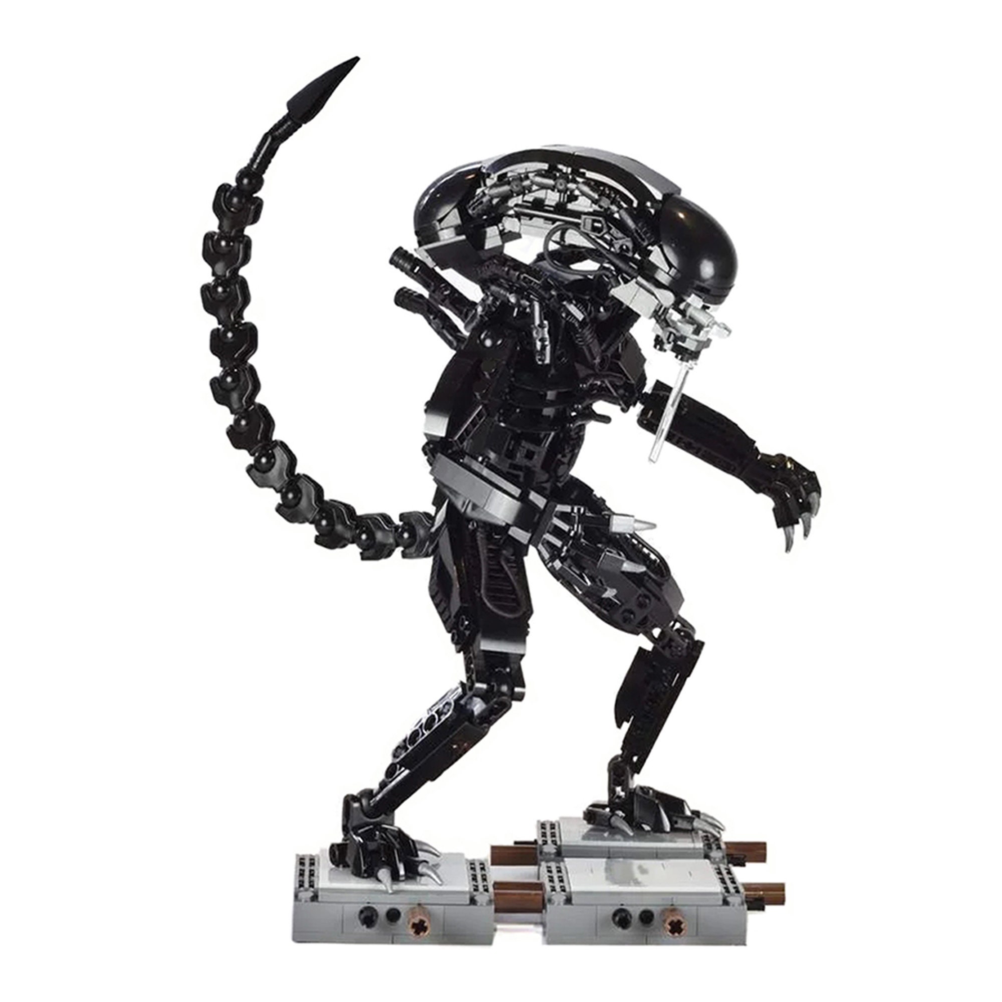 Alien Xenomorph Brick Set Moc - Etsy