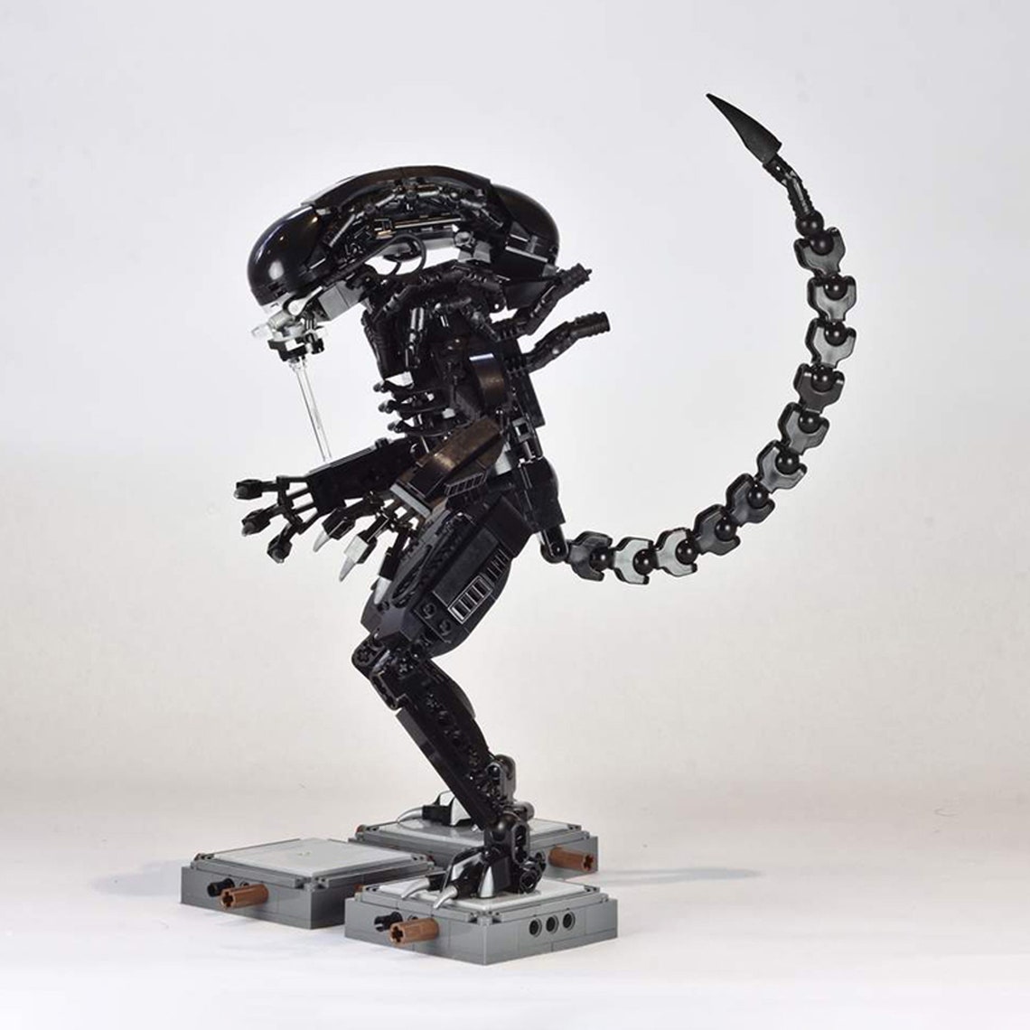 Alien Xenomorph Brick Set Moc - Etsy