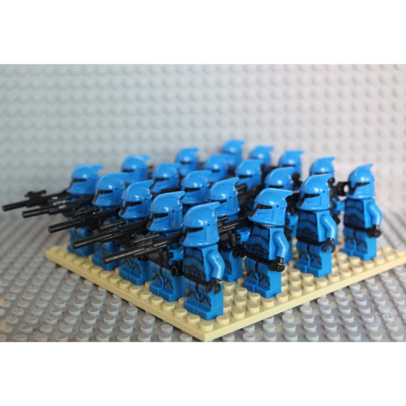 Senate Guard Commando Blue Clone Trooper - Etsy