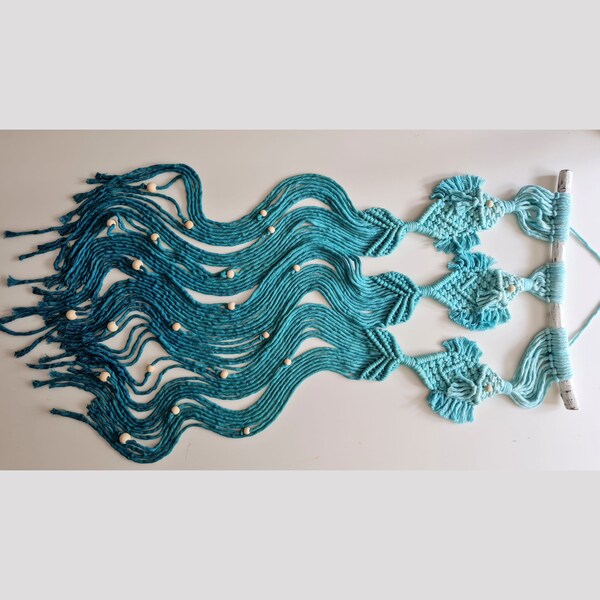 Dyed Macrame Wall Hanging - Etsy