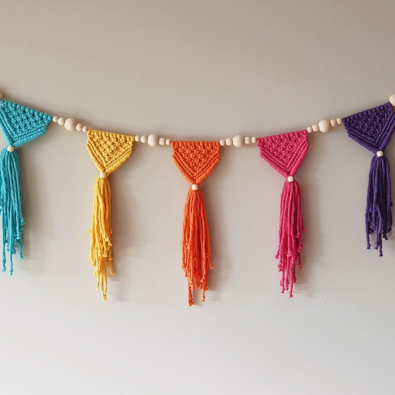 Macrame Banner - Etsy